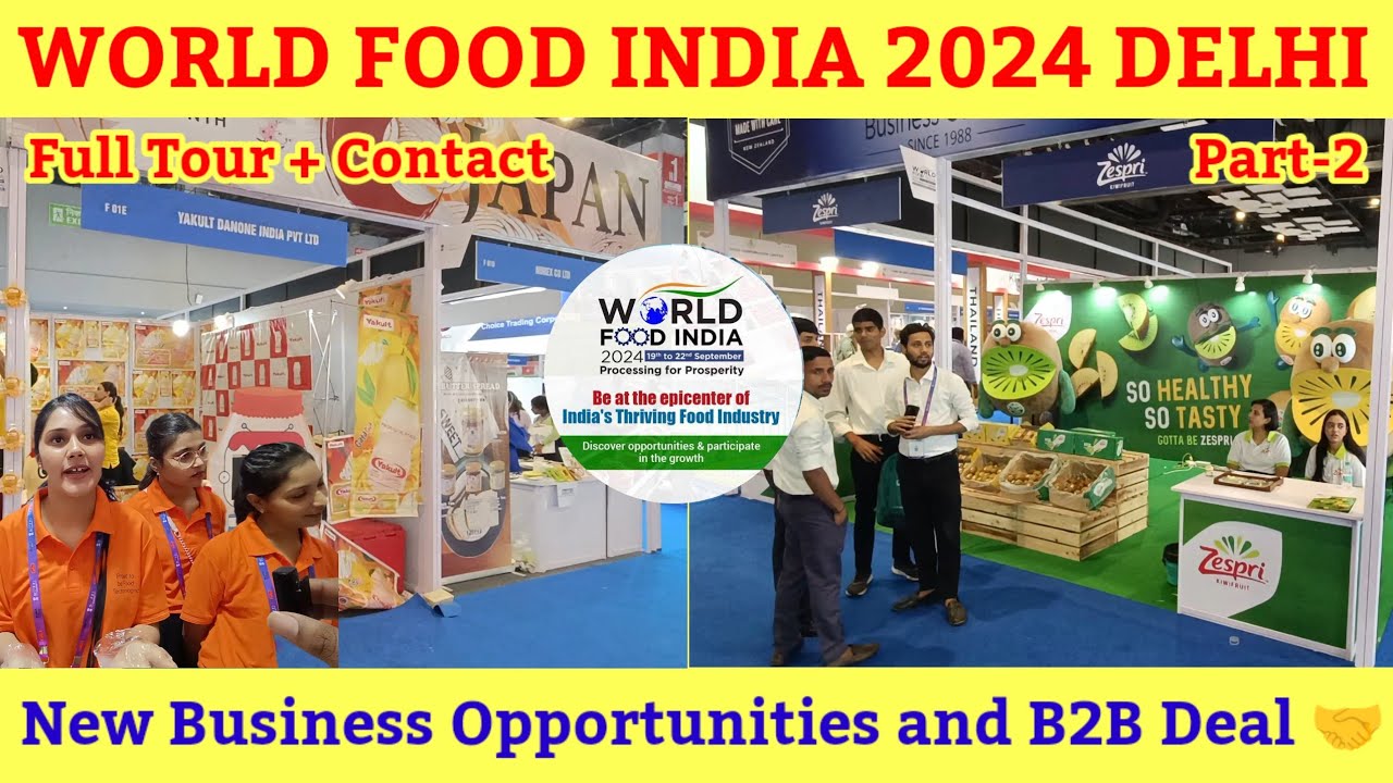 World Food India 2024 pragati maidan| Delhi World Food India Expo 2024 ...