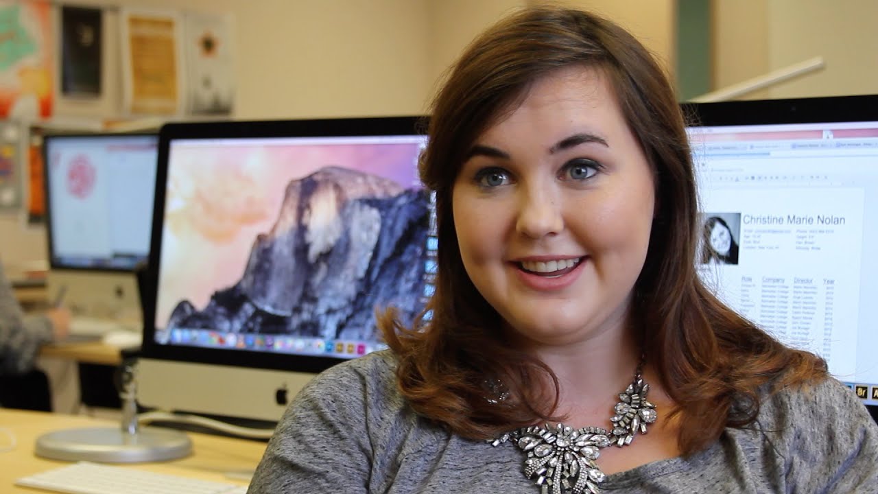 Meet a Theater Minor: Christine Nolan - YouTube