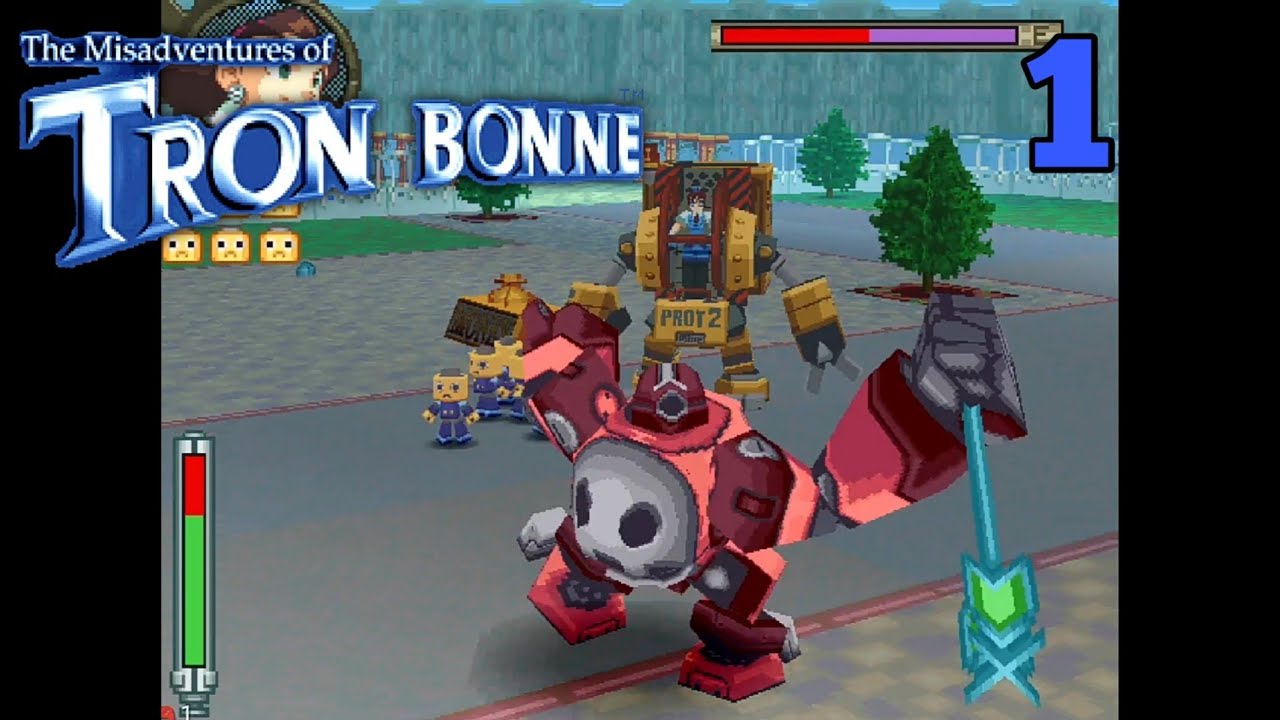 The Misadventures of Tron Bonne - PS1 Gameplay - Mission 1, Bank - YouTube