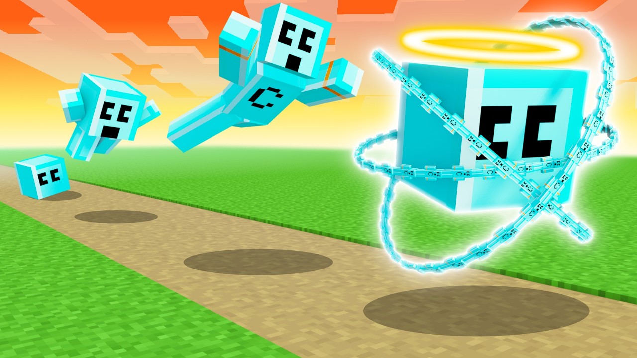 Evolving from BABY Craftee to GOD Craftee in Minecraft - YouTube