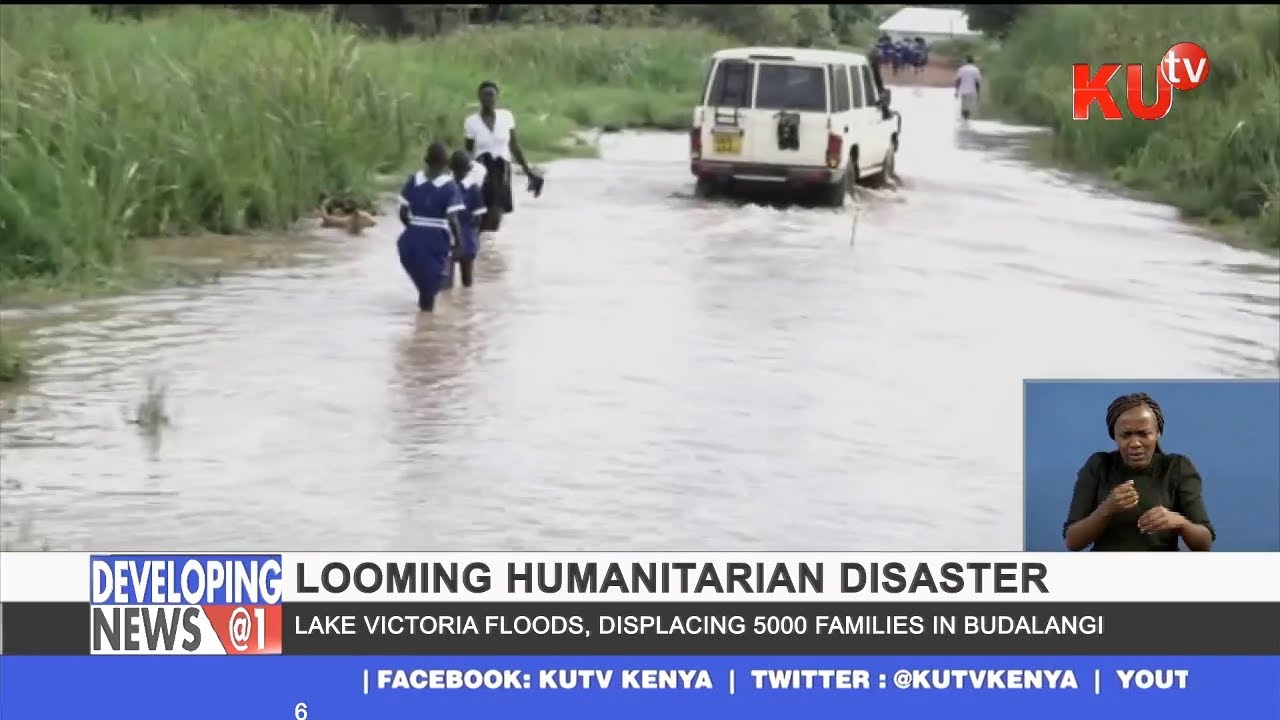 LAKE VICTORIA FLOODS! 5000 FAMILIES DISPLACED IN BUSIA - YouTube