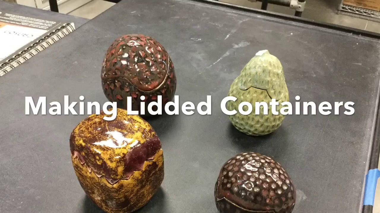 Making Lidded Containers - YouTube