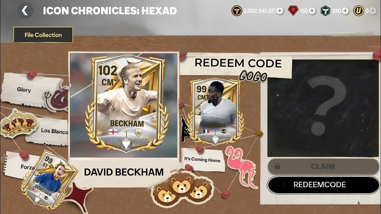 NEW REDEEM CODE! FREE 7x ICONS, NEW ICON CHRONICLES IN FC MOBILE - YouTube