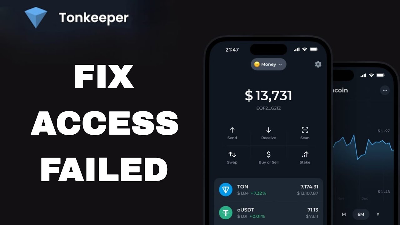 How To Fix And Solve Access Failed On Tonkeeper App | Final Solution ...