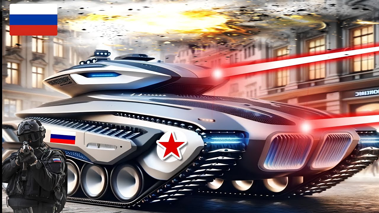 Breaking News! Russia's super-advanced future laser tank bombards ...
