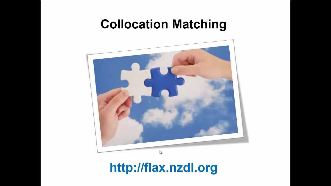 Collocation Matching - YouTube