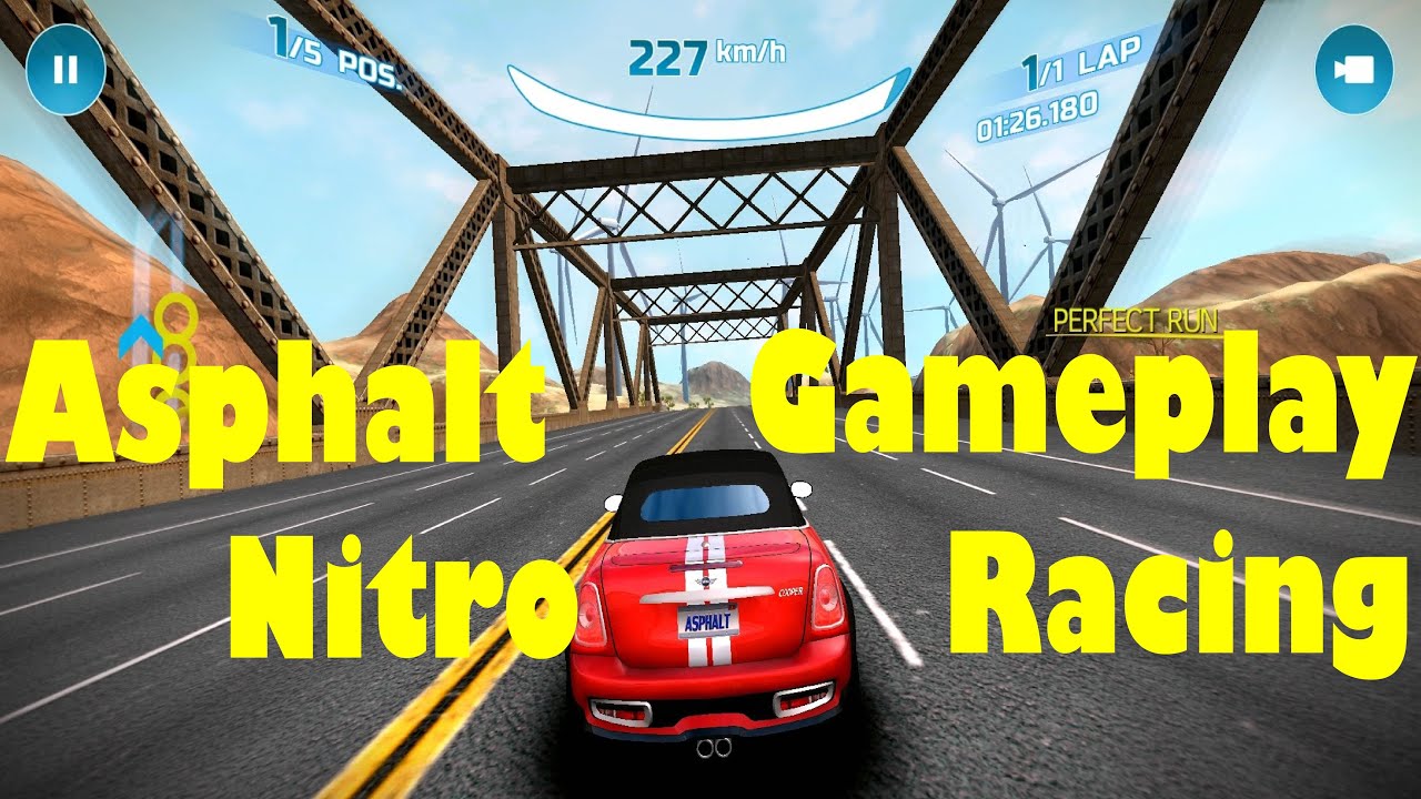 How to Play Asphalt Nitro Game | Asphalt Nitro Gameplay | Car Racing ...