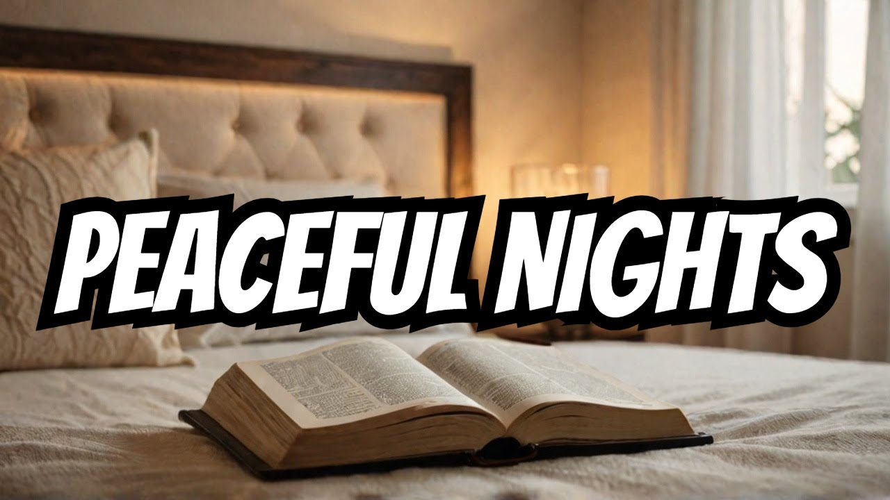 Sleep Peacefully Tonight 💤 | Bedtime Bible Verses & Prayers for Restful ...