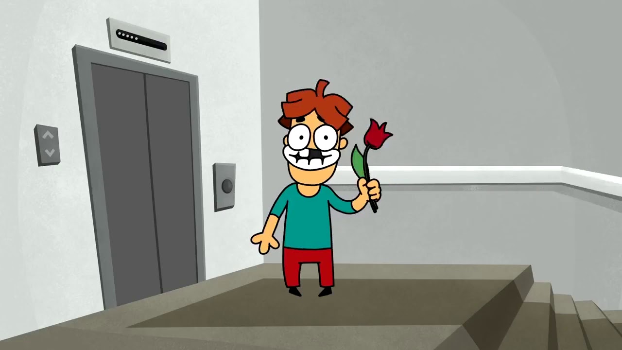 WHAT HAPPENS WHEN YOU JUMP IN A FALLING ELEVATOR!!! SK ANIMATIONS ...