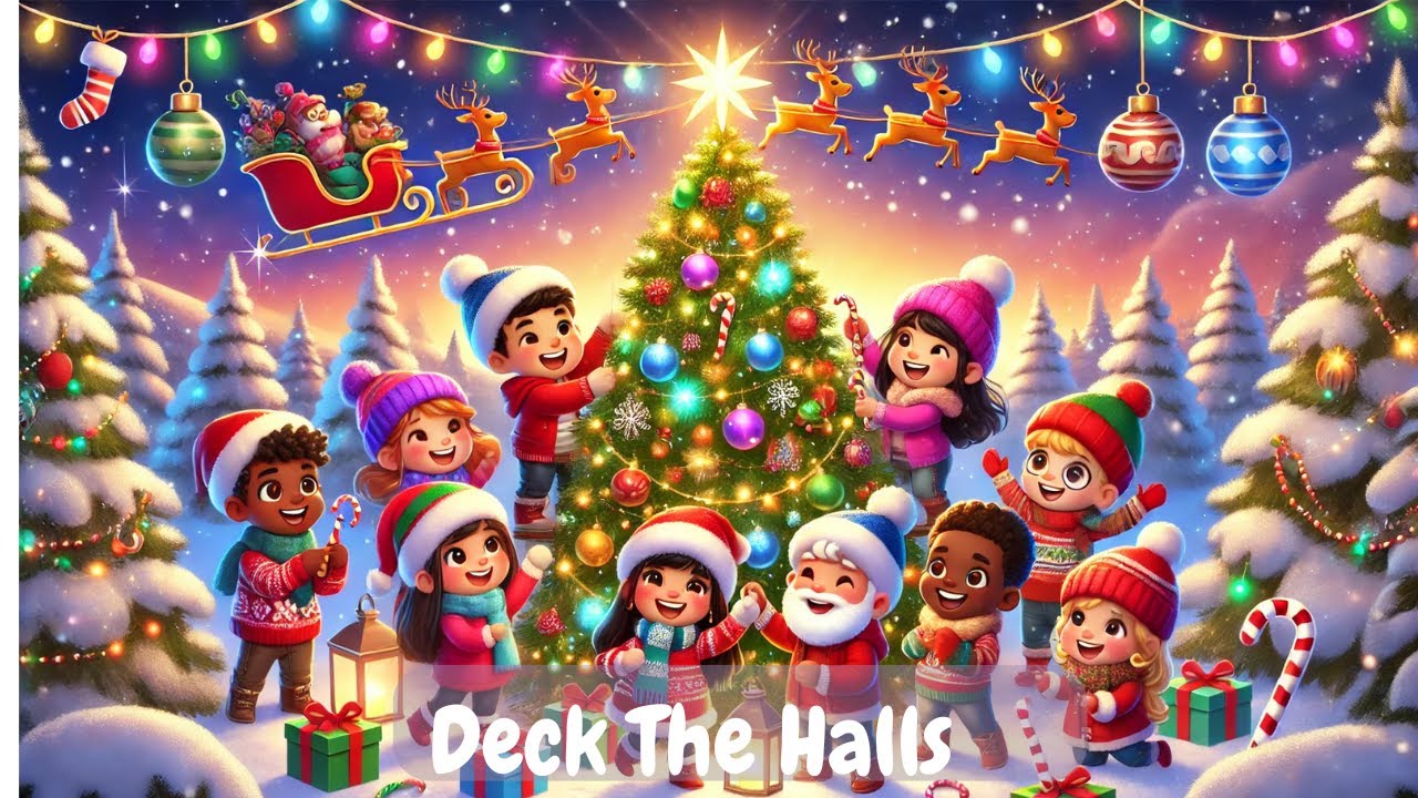 Let’s Deck the Halls! A Festive Kids’ Christmas Video - YouTube