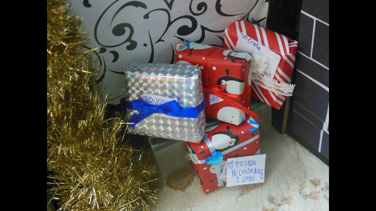 How To Make Doll Presents / Gifts - YouTube