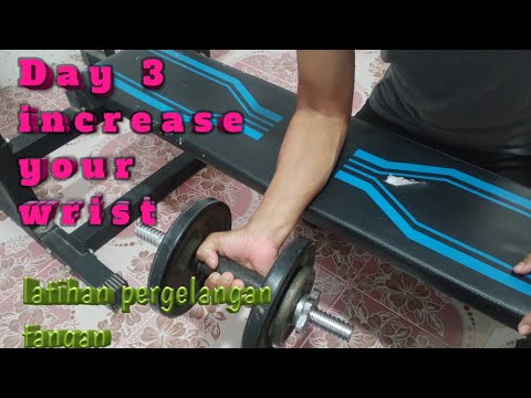Increase your wrist/day 3 increase your wrist/ senaman pengelangan ...