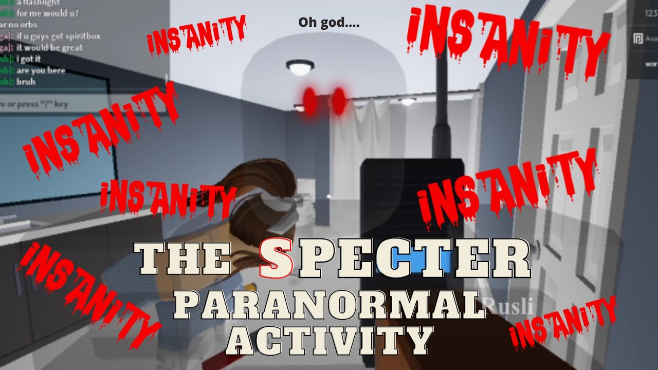 The Specter Paranormal Activity Experience - YouTube