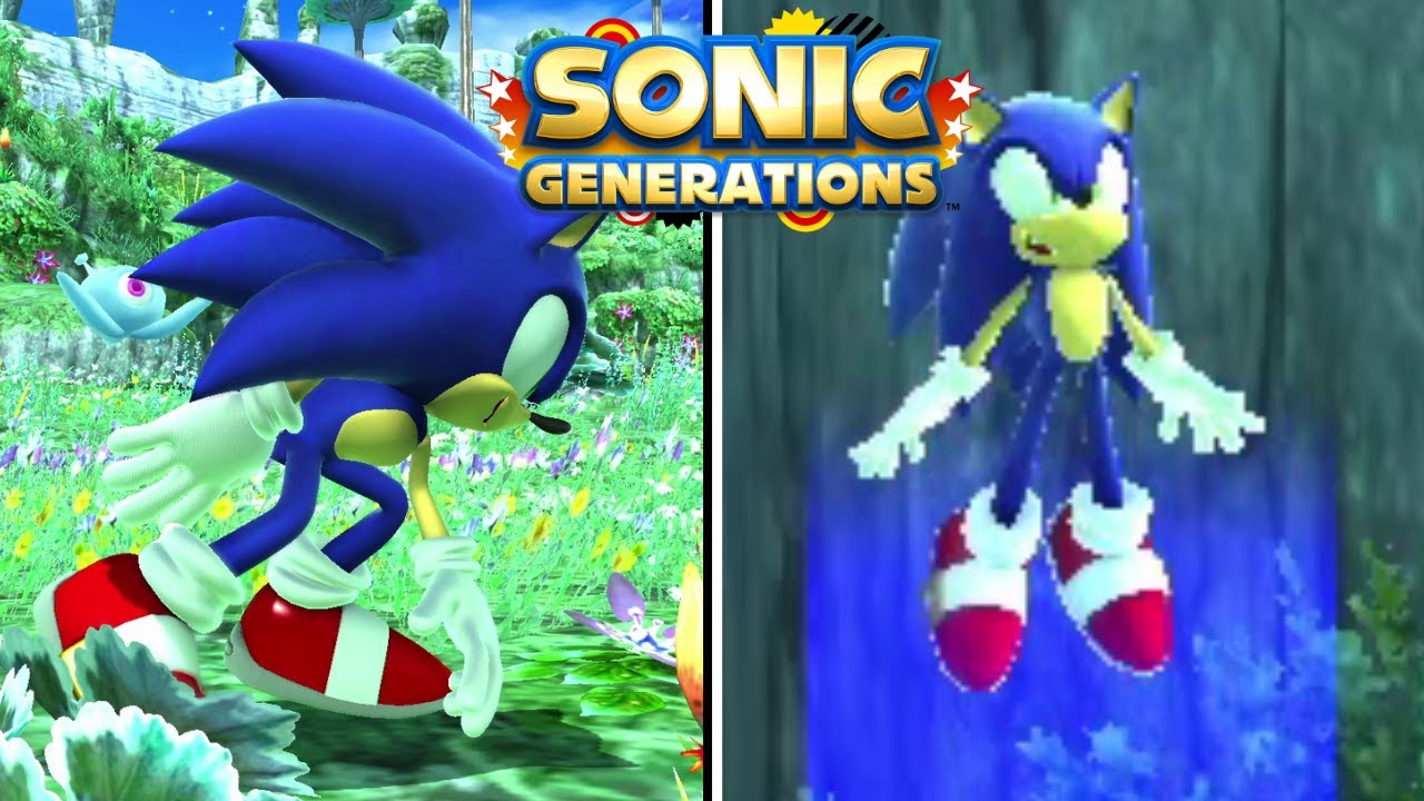 Unleashed Sonic in a Redesigned version of Planet Wisp Act 2 - YouTube