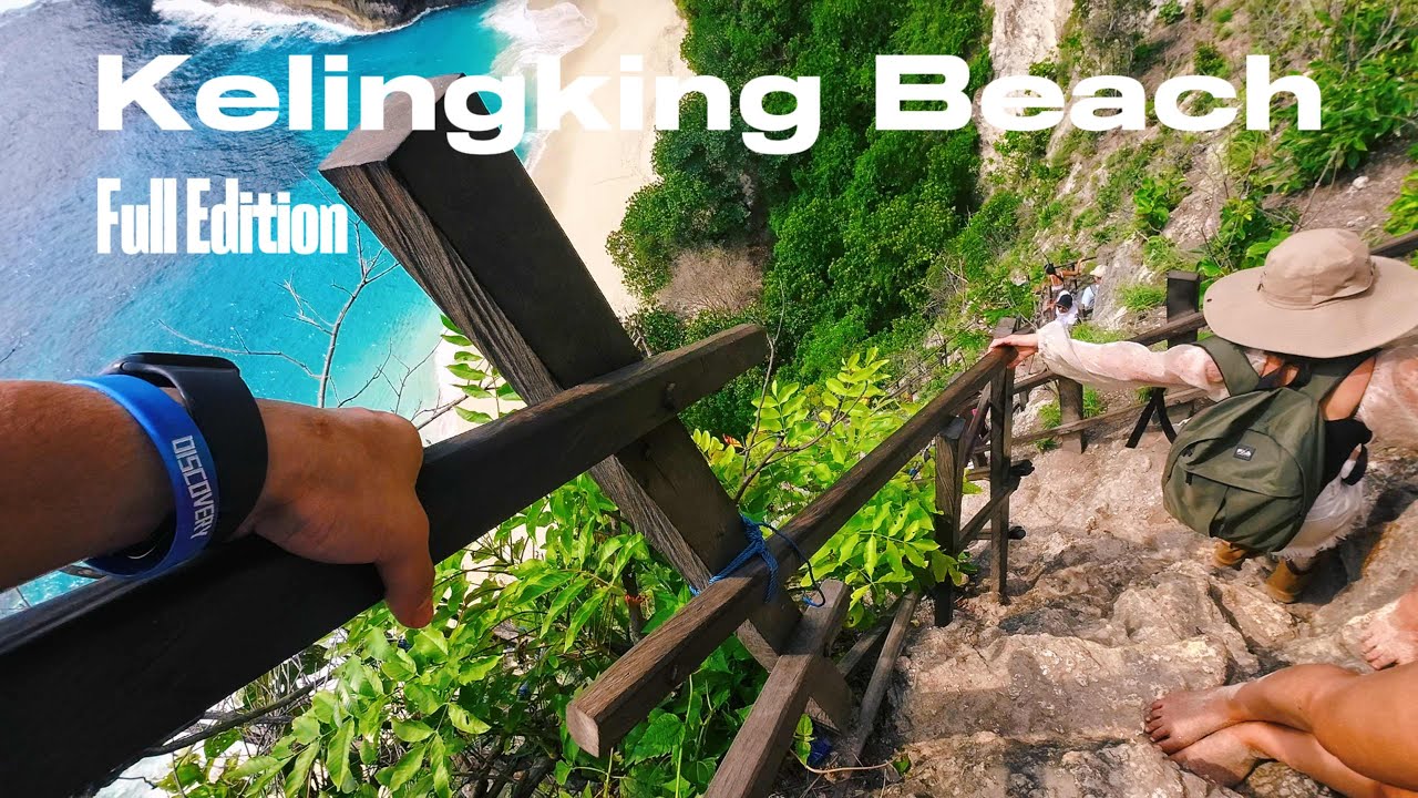 kelingking beach first person view - YouTube
