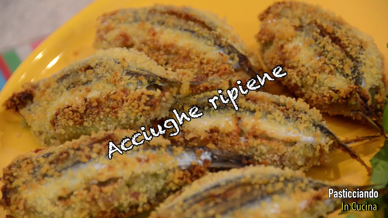 Acciughe ripiene - YouTube