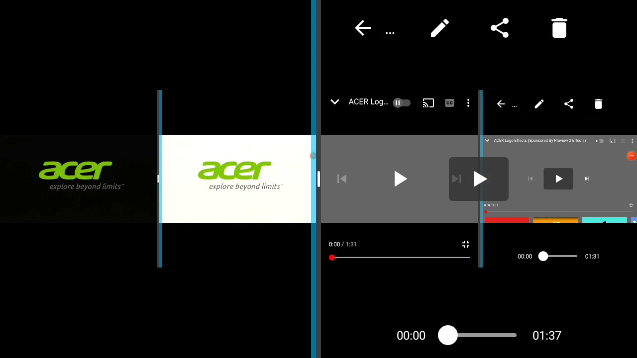 Acer Logo Effects (Sponsored By Preview 2 Effects) Combined [4] - YouTube