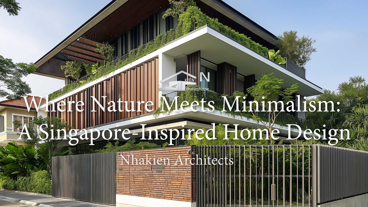 Where Nature Meets Minimalism: A Singapore Inspired Home Design ...