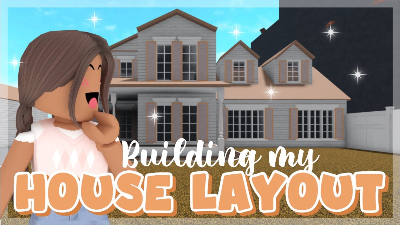 My Roleplay House Layout *5K* Roblox Bloxburg Speed Build - YouTube