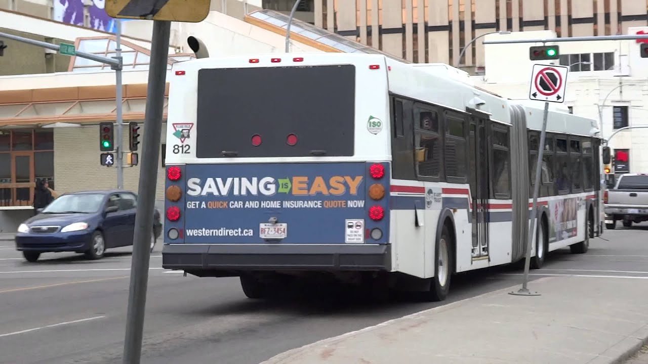 St. Albert Transit 2006 New Flyer Industries Articulated D60LF #812 ...