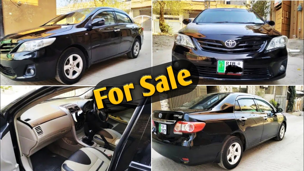 For Sale Low budget Toyota Corolla GLI 2012 Model Review | Cheap price ...