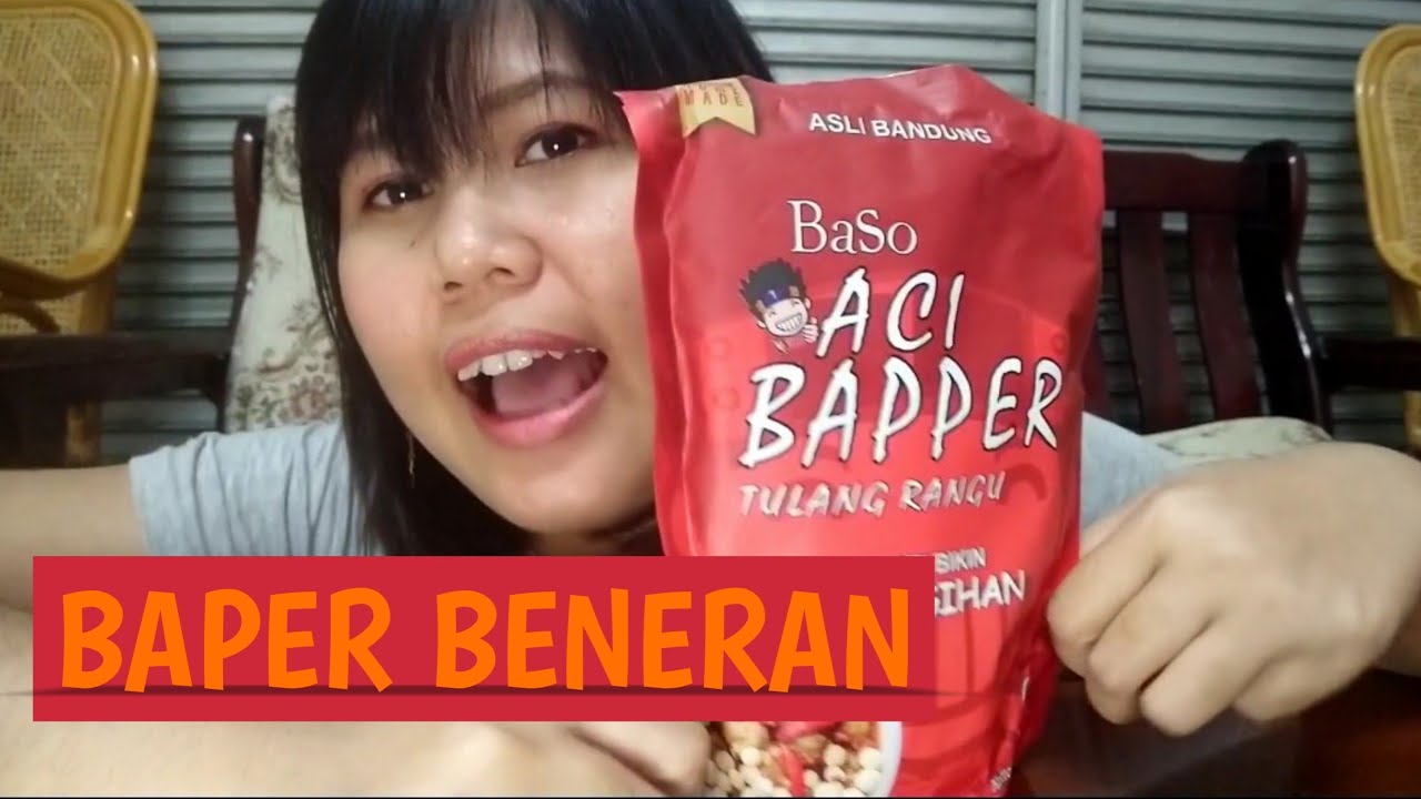Makan Bakso Aci Baper Lah Jadi Baper Beneran Youtube
