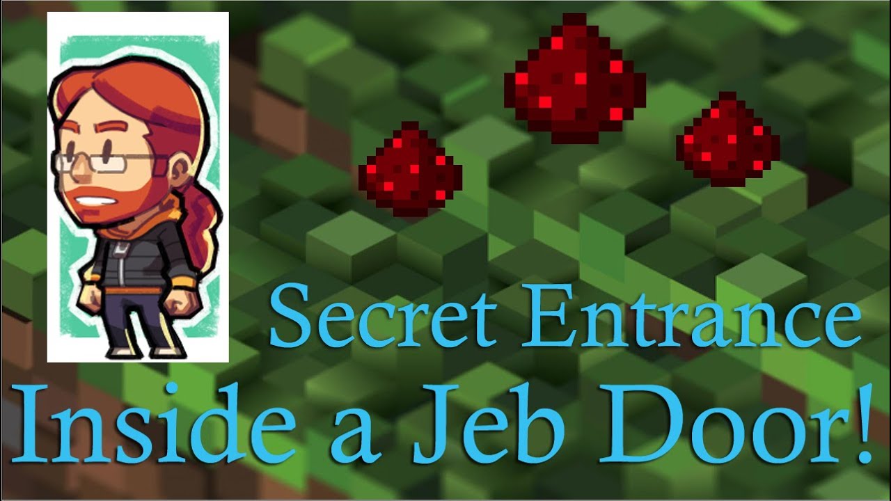 Secret Entrance Inside a Jeb Door Tutorial - YouTube