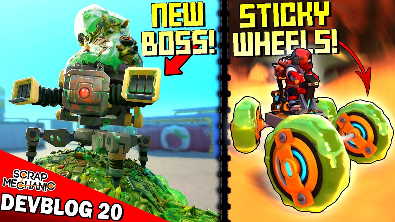 Underground Mining Island, Sticky Wheels, Trash Bot, and MORE! - Scrap ...