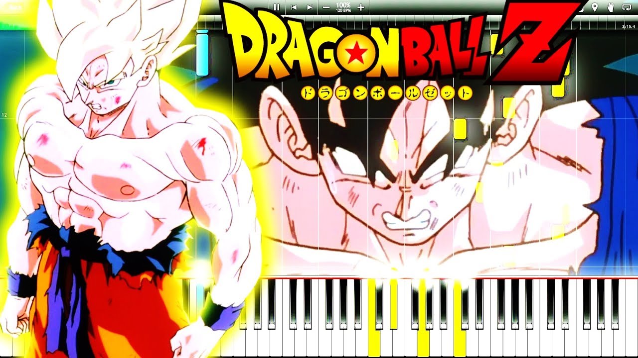 Dragon Ball Z - Goku Super Saiyan Theme (SSJ Transformation) | Piano ...