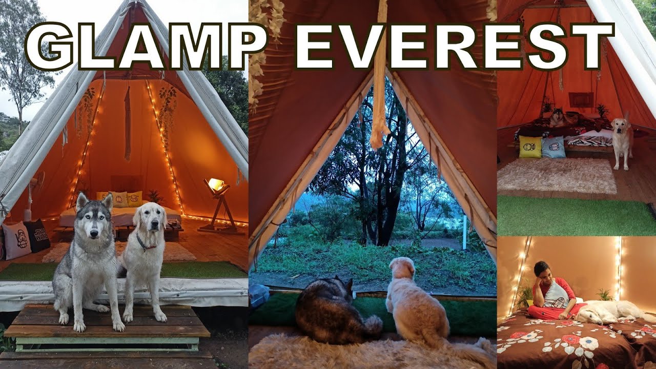 Glamping with Dogs | Glamp Everest - YouTube
