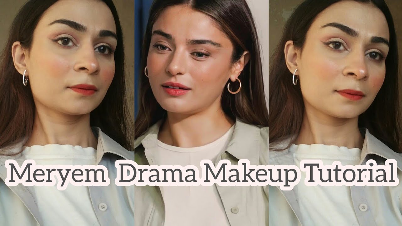 meryem drama makeup - YouTube