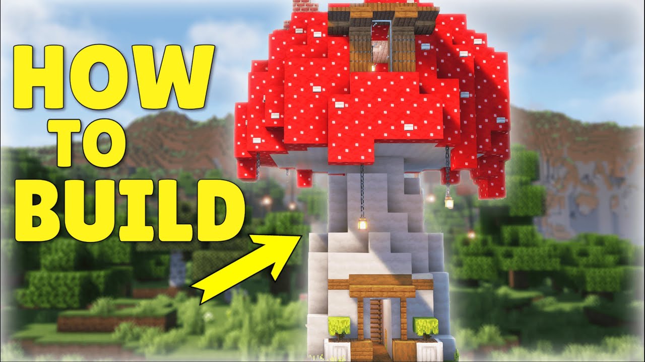 How to Build the Minecraft Movie Mushroom House (Tutorial) - YouTube