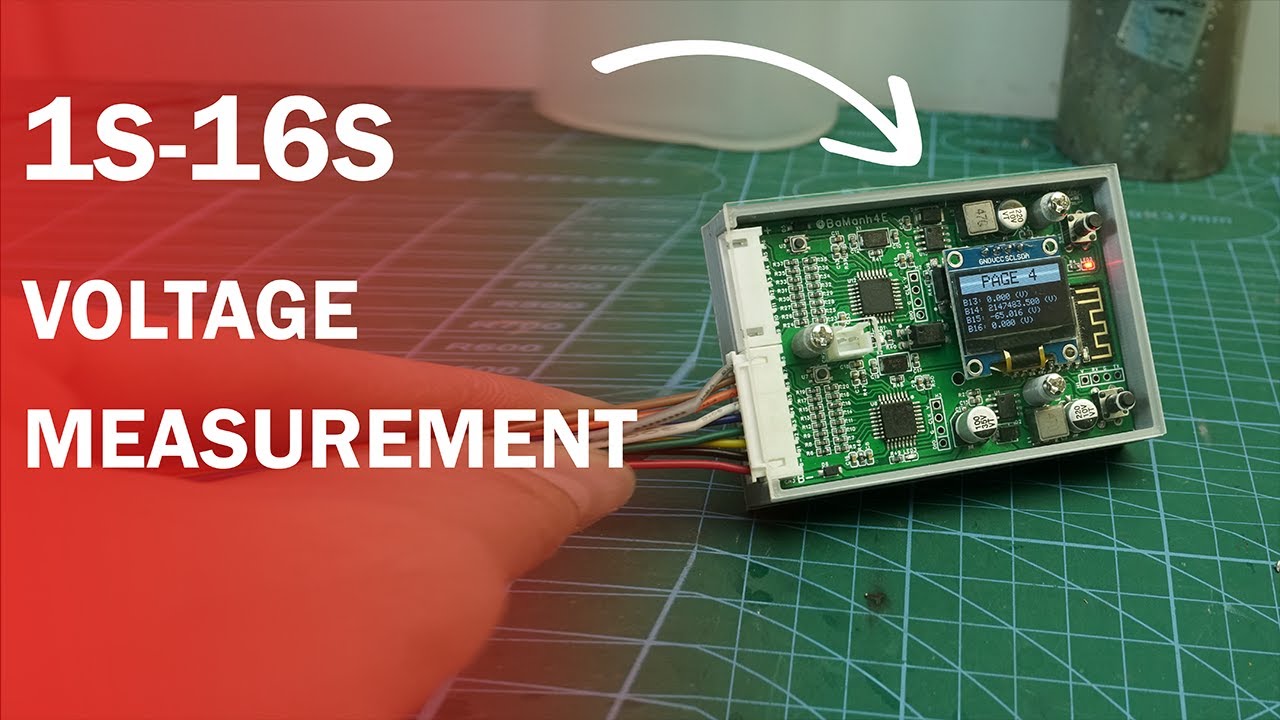 Building a Multi-Cell Lithium Battery Voltage Meter | Step-by-Step ...