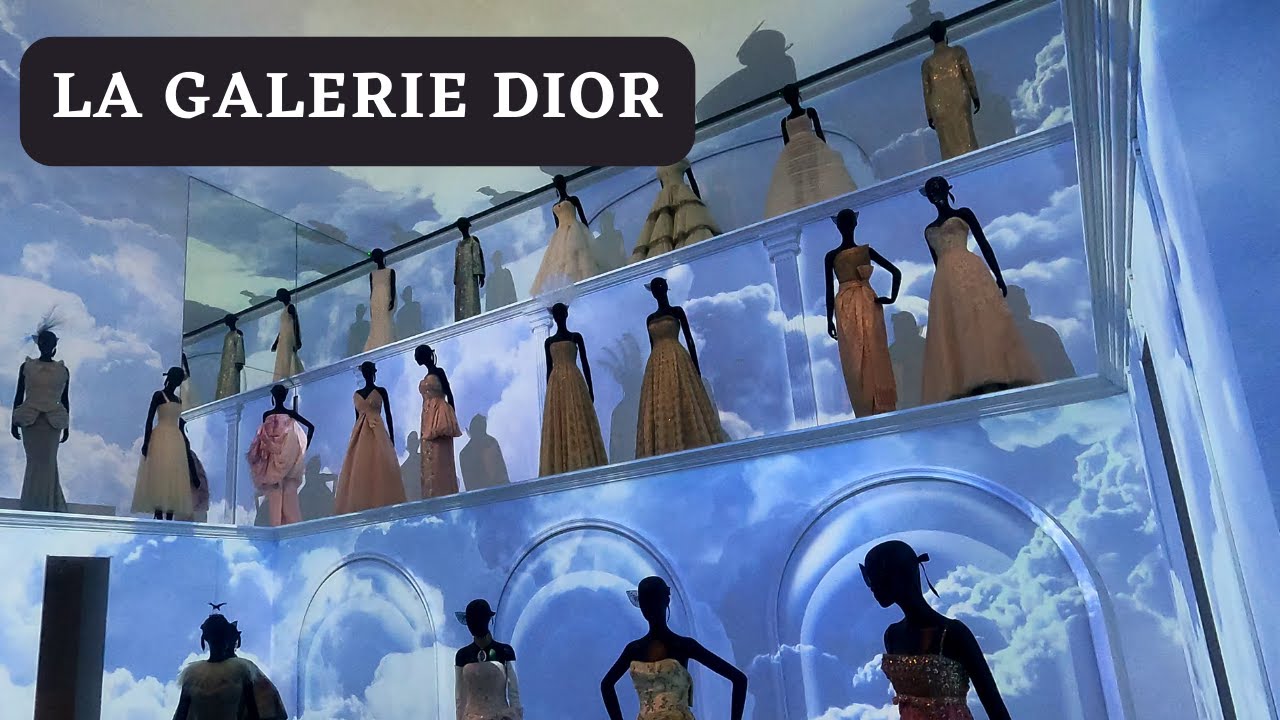 LA GALERIE DIOR , L' époustouflant musée sur CHRISTIAN DIOR à Paris ...