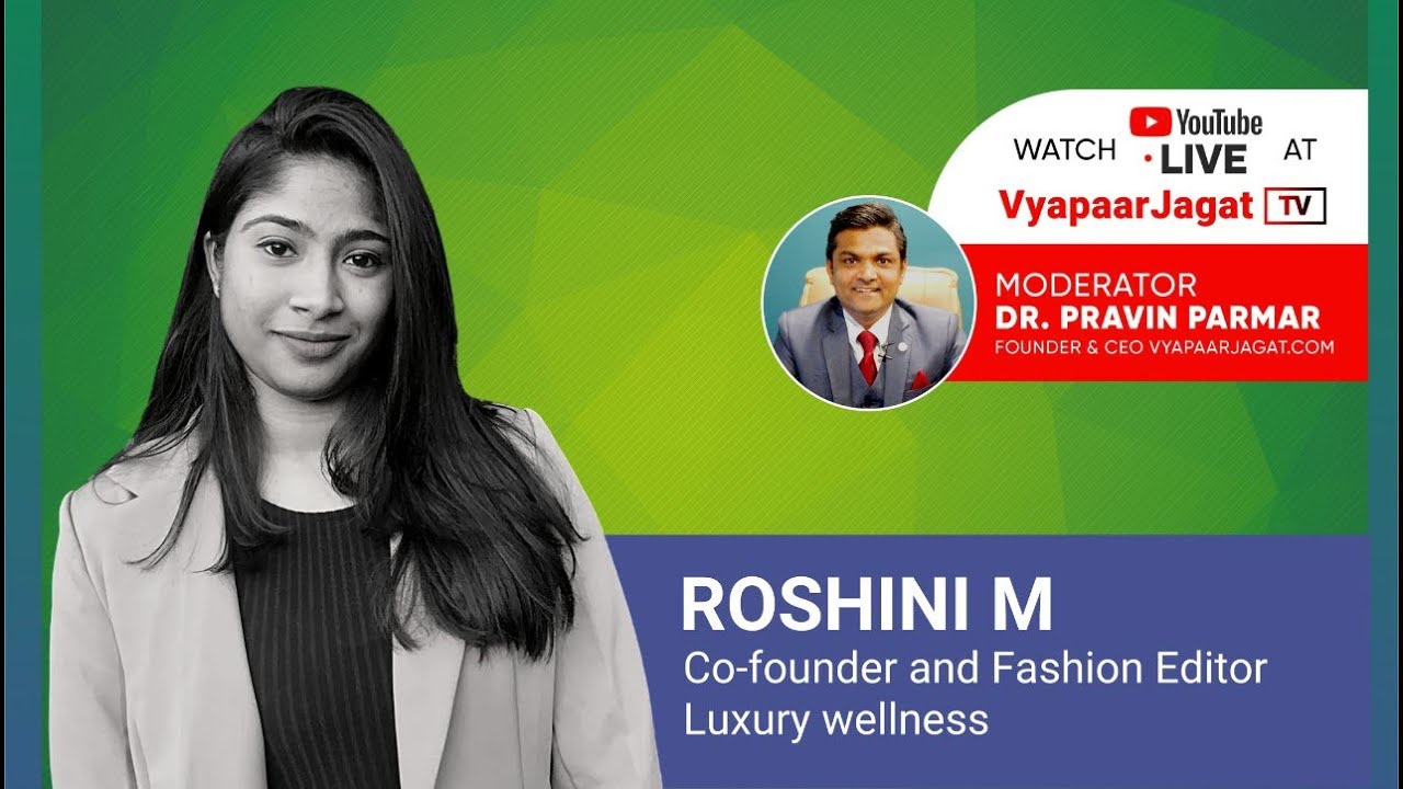 Journey of Greenpreneur - Roshini M, Co founder and Fashion Editor at ...