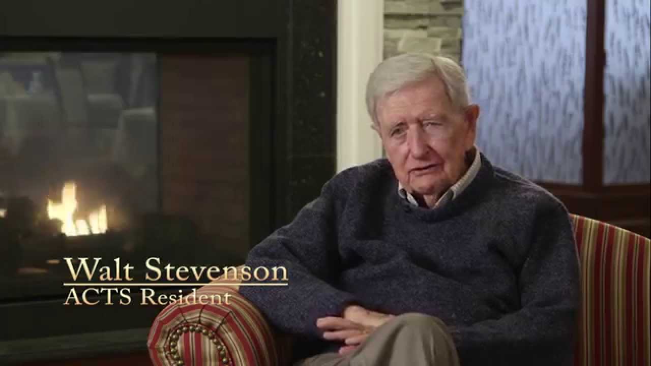 ACTS Resident Walt Stevenson - YouTube