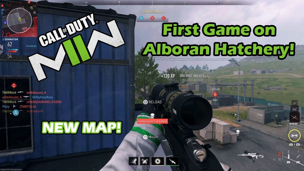 First Game on New Map Alboran Hatchery! Mid-Season 3 Update | COD ...