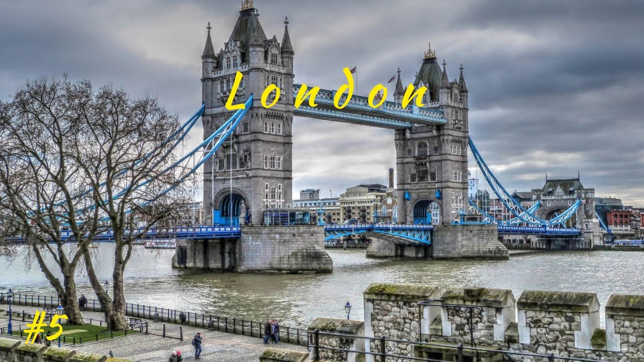 Flying Over London 4K - Relaxing Music Along With Beautiful City Video ...