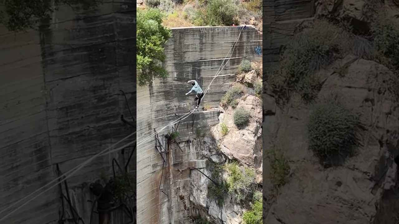 HE FELL OFF #explore #adventure #fun #fail #outdoors #viral #stunt # ...