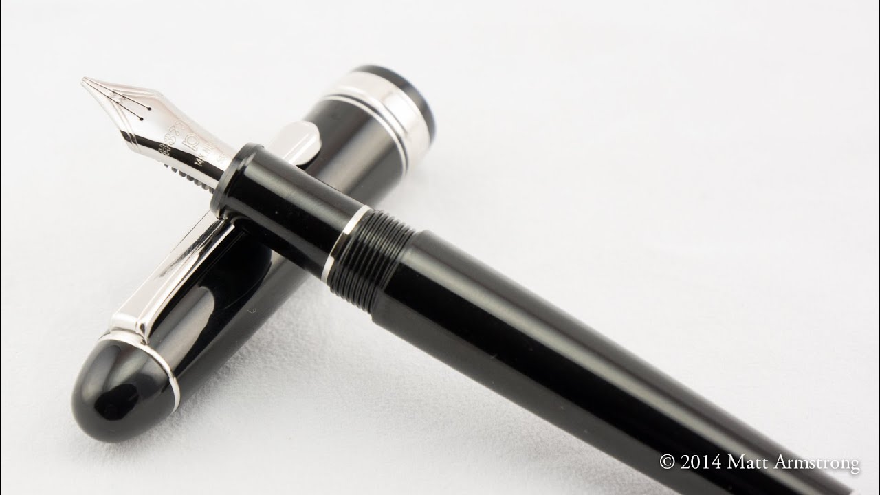 Fountain Pen Review: Platinum 3776 Century with Music Nib - YouTube