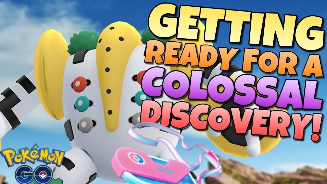 HOW TO GET READY FOR A COLOSSAL DISCOVERY Event! Pokémon GO - YouTube