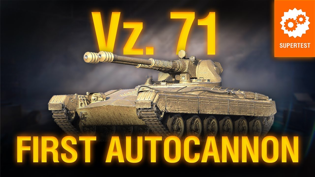 New 75 Shells Autocannon Light Tank?! | Vz. 71 Tesak Supertest Reaction ...