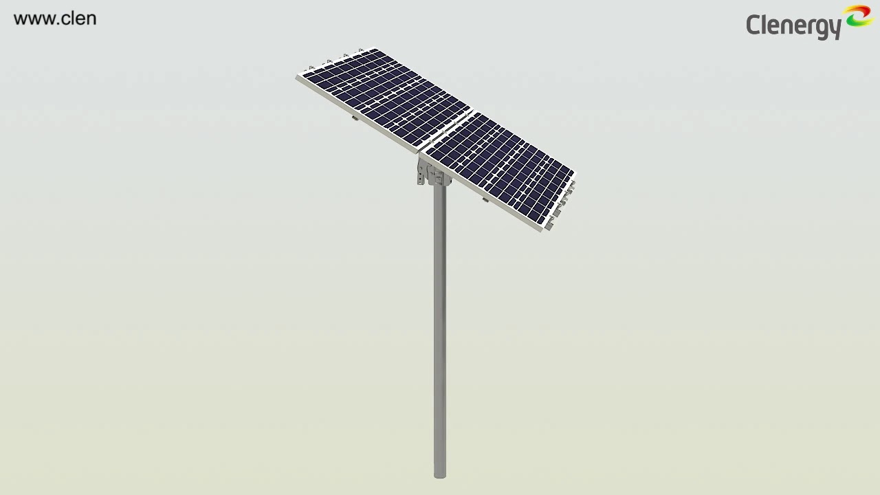 Install PV-ezRack PostMount 2 A 3 A for 72 Cell or Larger XL Solar ...