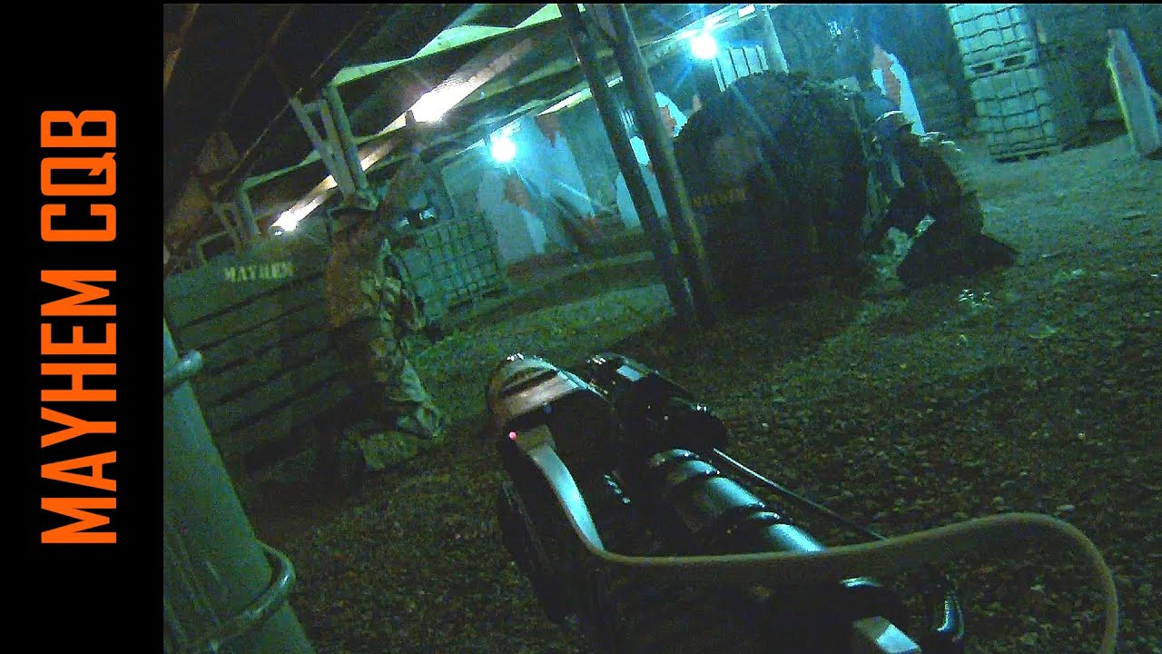 mayhem airsoft CQB (krytac crb, gate aster, lighter s tracer) - YouTube