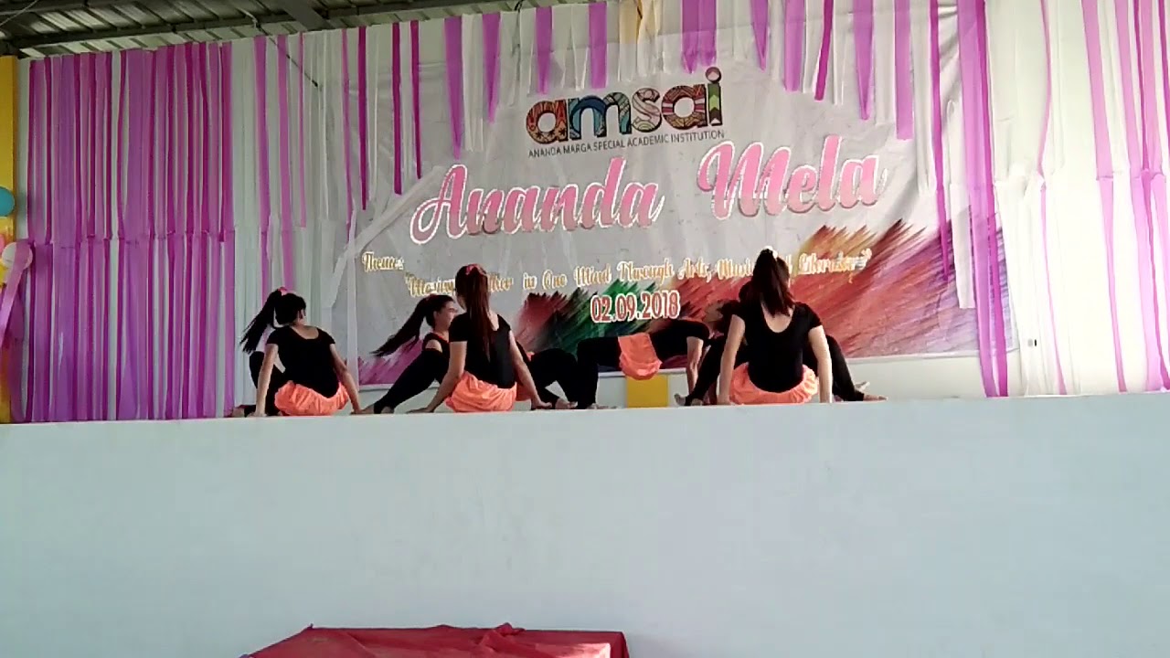 AMSAI digos teachers yoga dance - YouTube