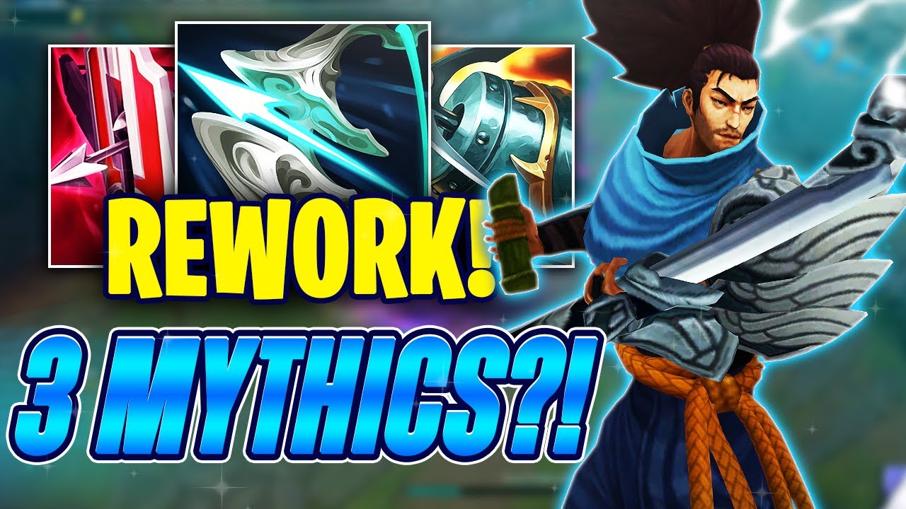 THREE MYTHICS ON YASUO?! S13 ITEM REWORK! - YouTube