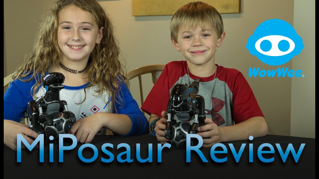 MiPosaur by WowWee - Review and Giveaway - YouTube