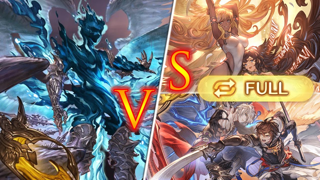 [Granblue Fantasy/GBF] Lucilius HARD Dark Full Auto SoloルシファーHL 闇 フルオート ...