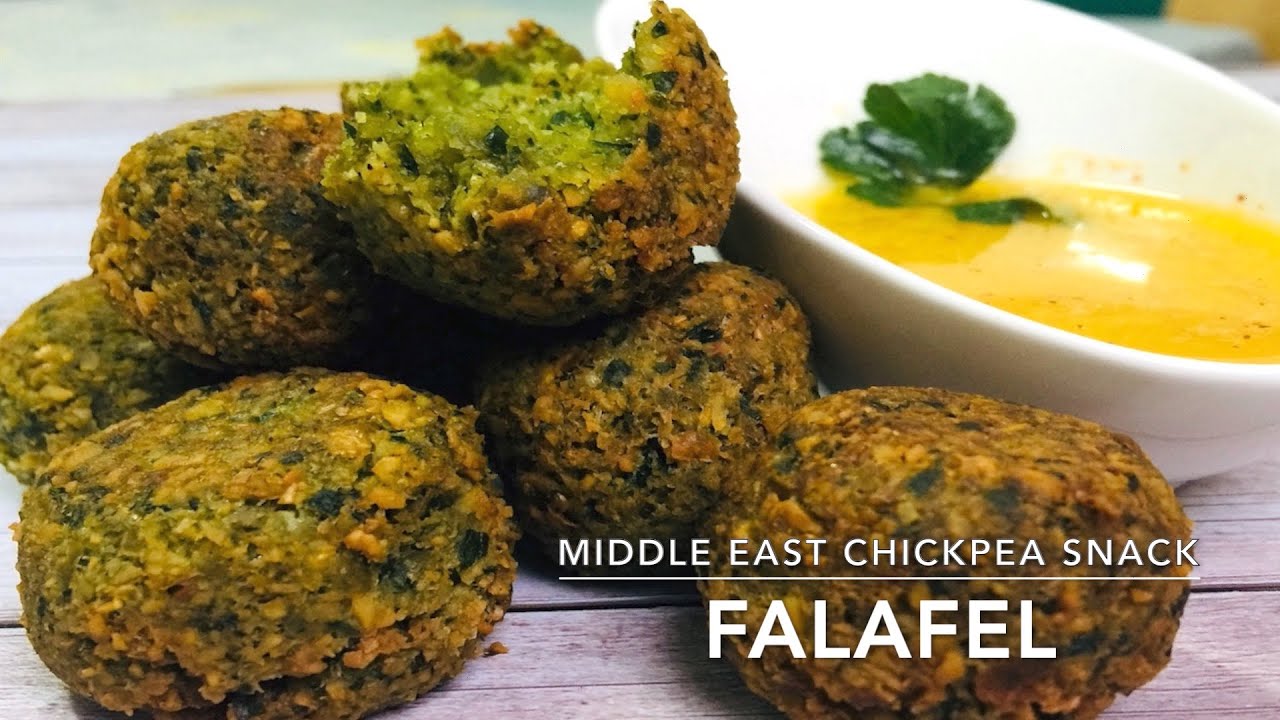 Falafel 🧆| Crispy Middle Eastern Chickpea Snack | Falafel Roll 🥙 with Tahini Sauce | Iftar Snack ...