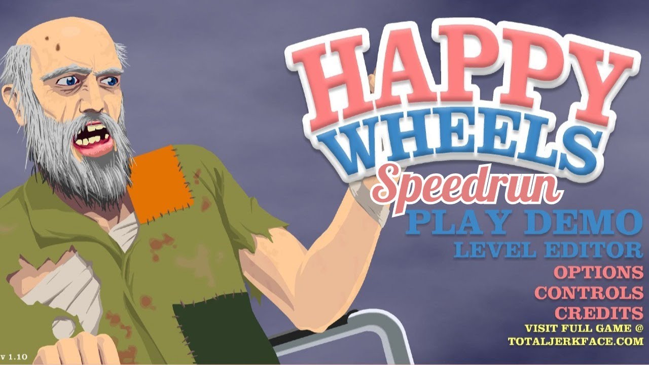 Happy Wheels Demo Speedrun in 2m34s (old WR) - YouTube
